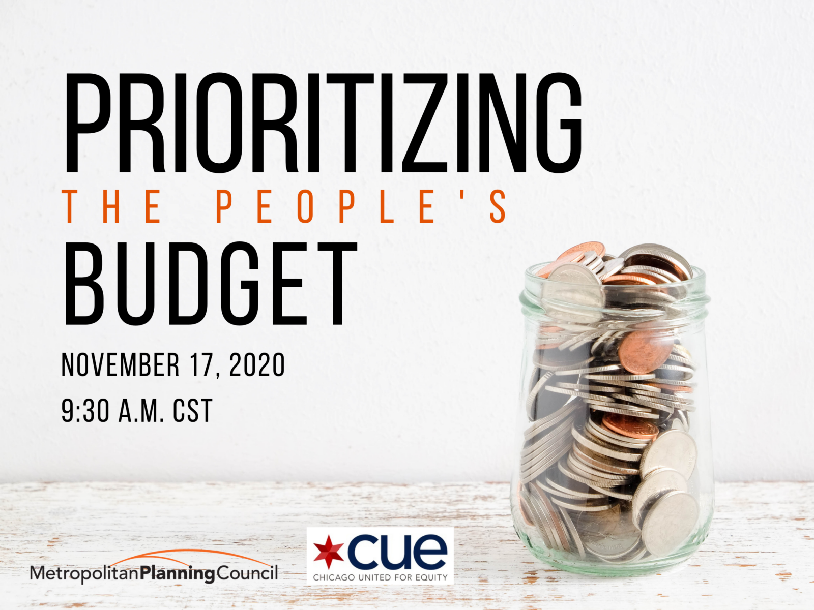 Prioritizing the People’s Budget - Metropolitan Planning Council
