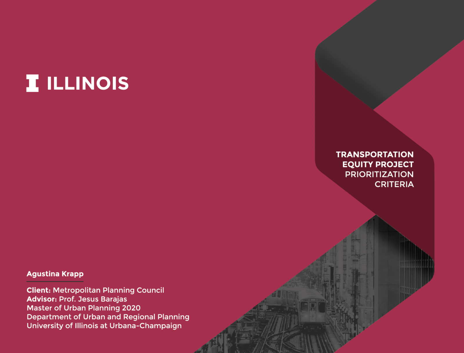 Prioritizing Transportation Investments With an Equity Lens ...