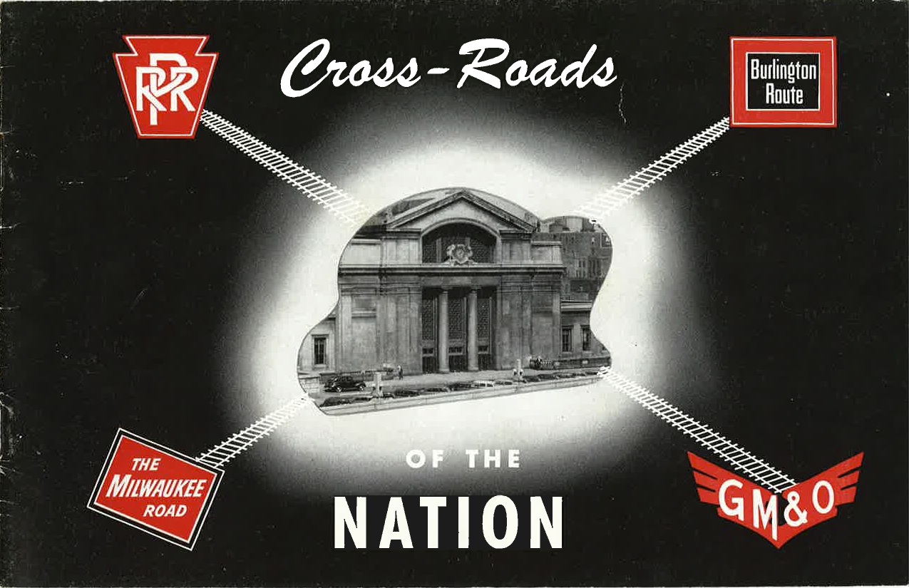 1955 Chicago Union Station Booklet: Cross-Roads of the Nation ...