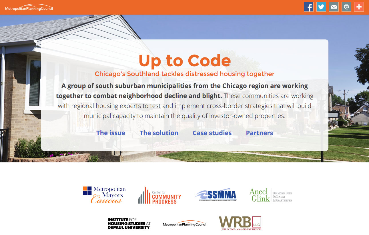 Up to Code: Chicago's Southland tackles distressed housing together ...